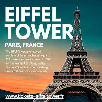 Buy Eiffel Tower Tickets Online - Fast and Easy Booking